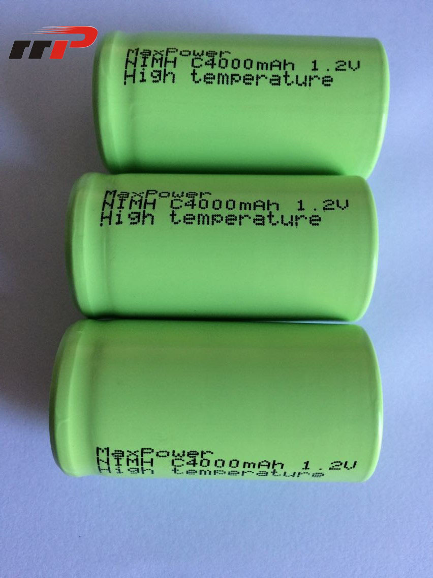 1.2VC ขนาด 4000mAh Nimh แบตเตอรี่แบบชาร์จได้ UL CE KC IEC SGS TISI